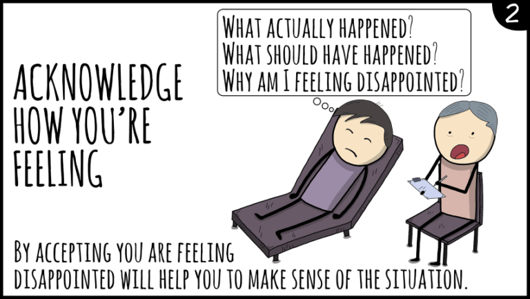 Six Steps to Help You Get Over Disappointment | IQ Doodle